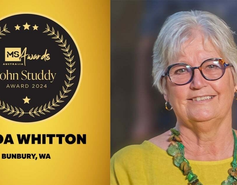 Bunbury’s Lynda Whitton wins prestigious MS Australia Award | MSWA